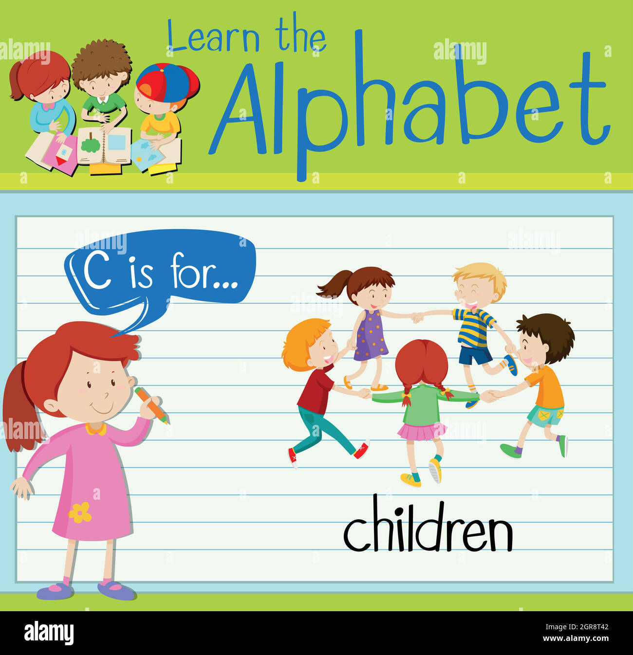 Children alphabet hi-res stock photography and images - Alamy