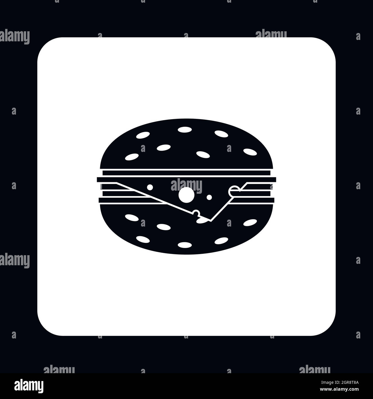 Cheeseburger symbol hi-res stock photography and images - Alamy