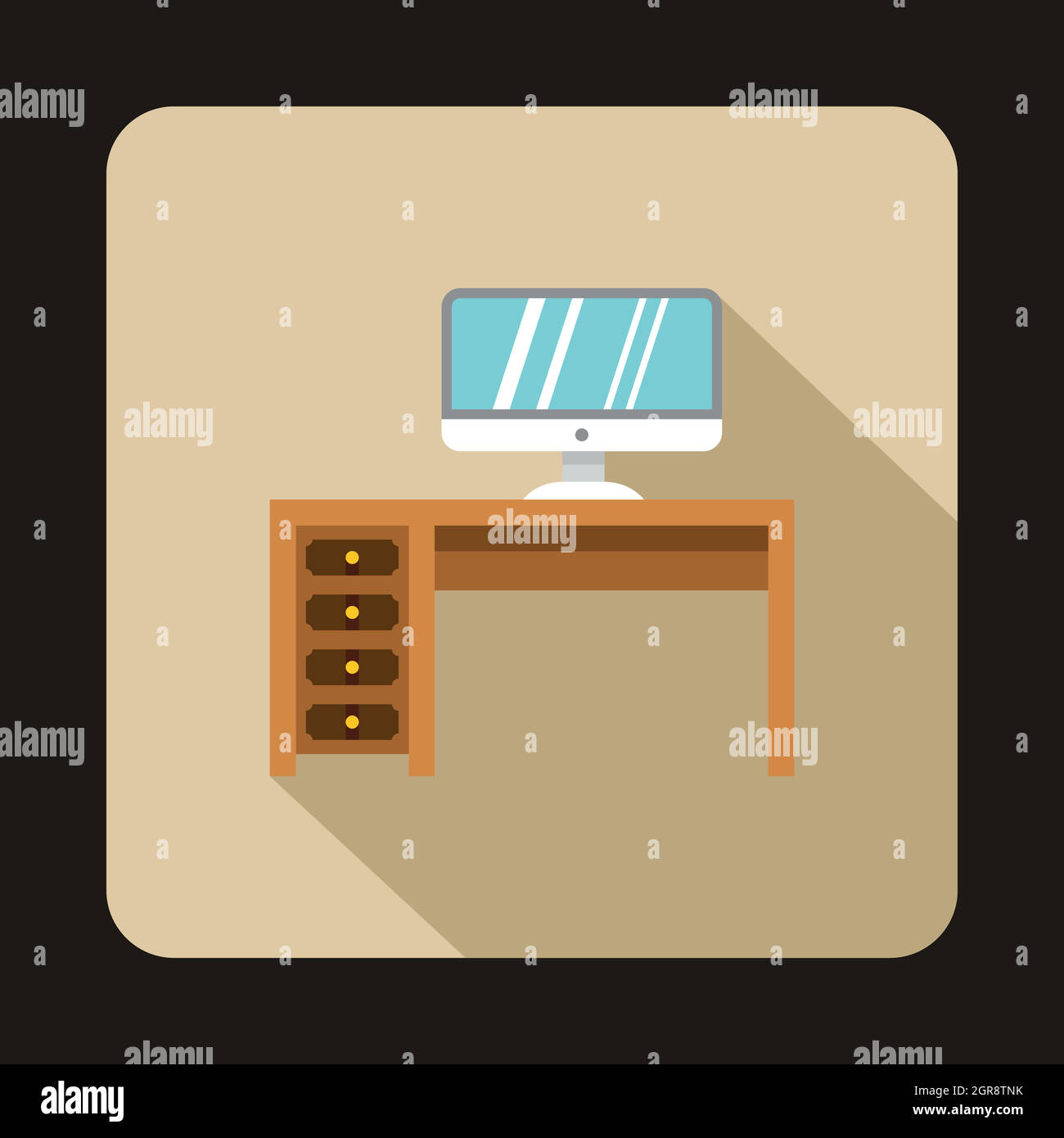Computer desktop icon hi-res stock photography and images - Alamy