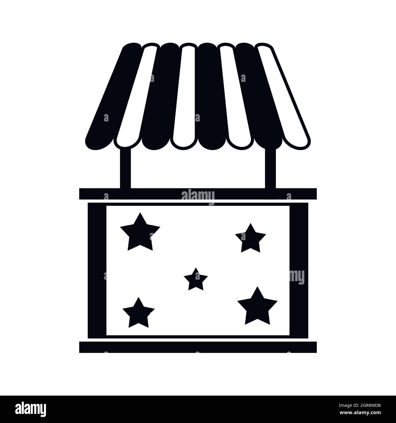 Kiosk icon, simple style Stock Vector Image & Art - Alamy