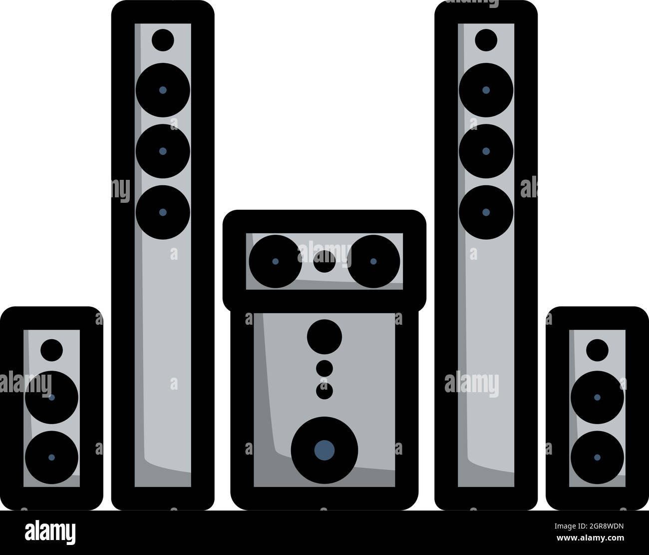 Speakers Stock Vector Images - Alamy