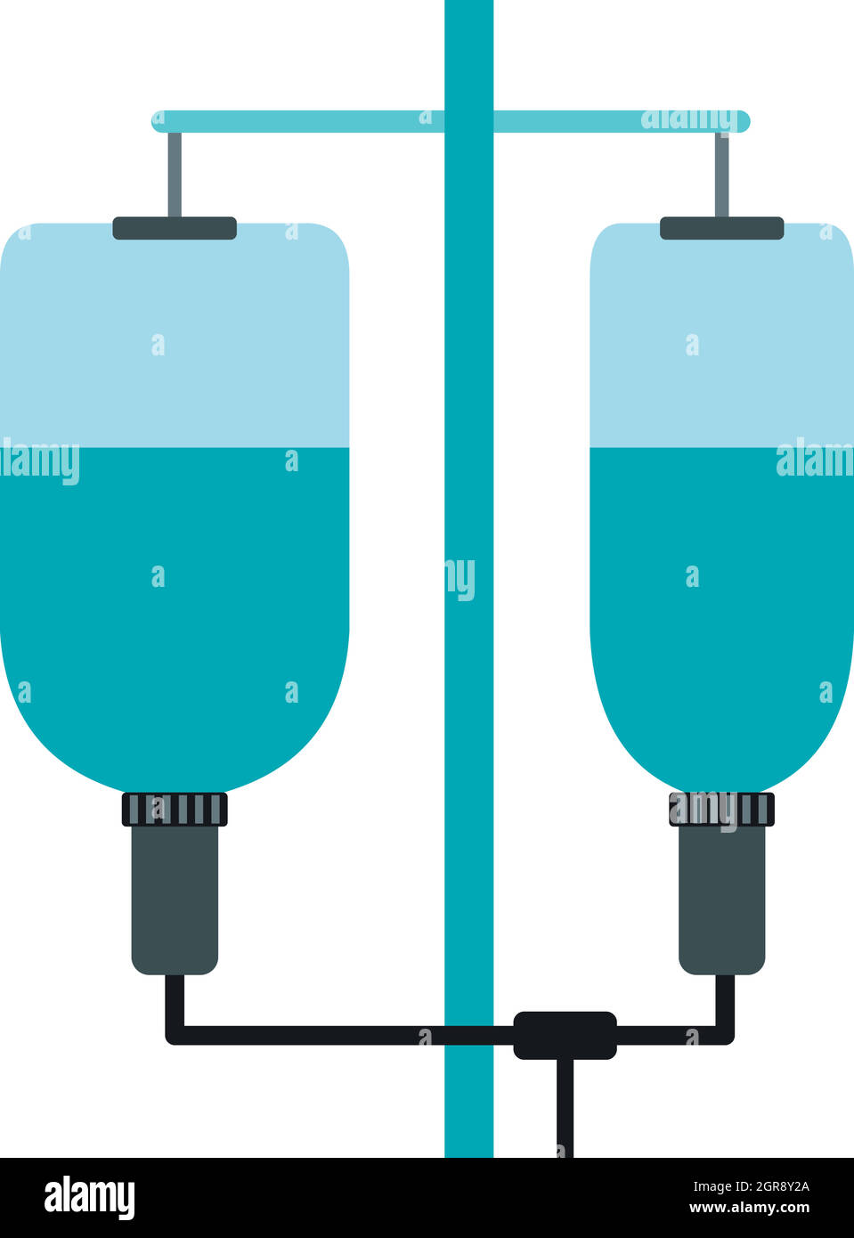 Medical drip icon outline Stock Vector Images - Alamy