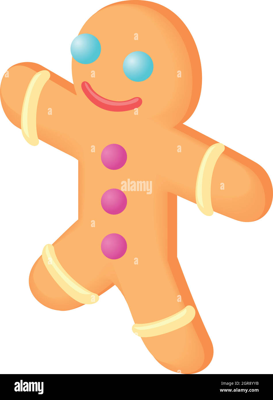 Christmas baking isolated cartoon Stock Vector Images - Alamy