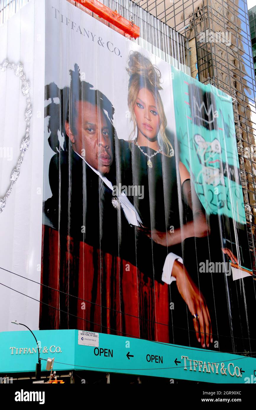Jay z beyonce tiffany hi-res stock photography and images - Alamy
