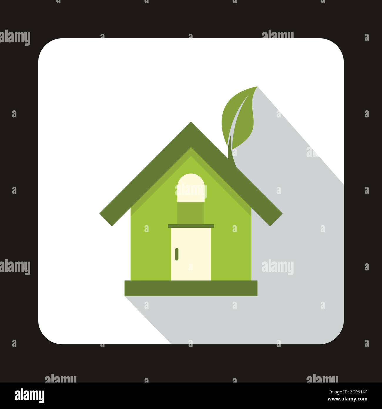 Green house icon hi-res stock photography and images - Alamy