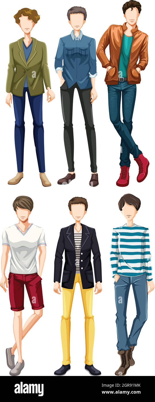 Series models Stock Vector Images - Alamy