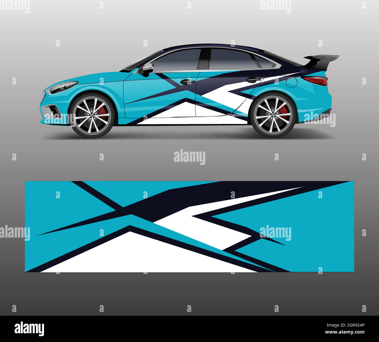 Sport car racing wrap design. vector design. abstract Racing graphic ...