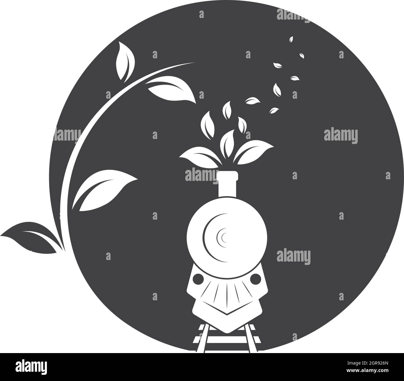 eco train vector icon illustration design Stock Vector Image & Art - Alamy