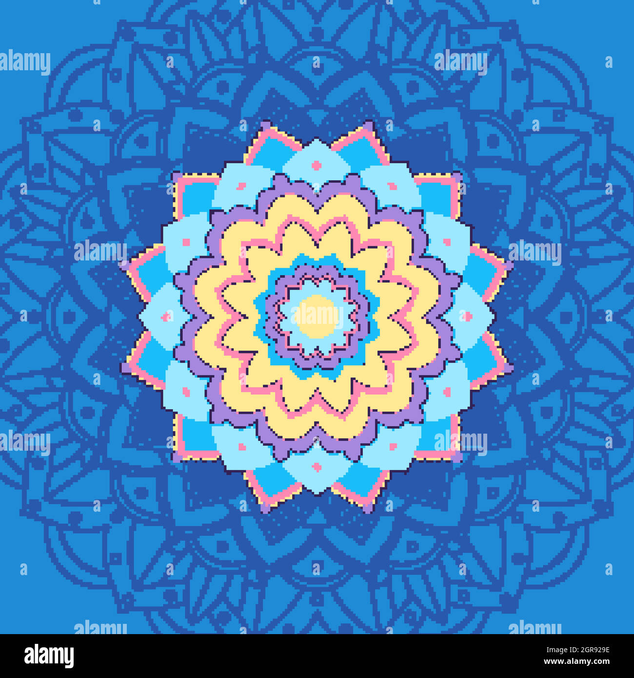 Blue and yellow circle Stock Vector Images - Alamy