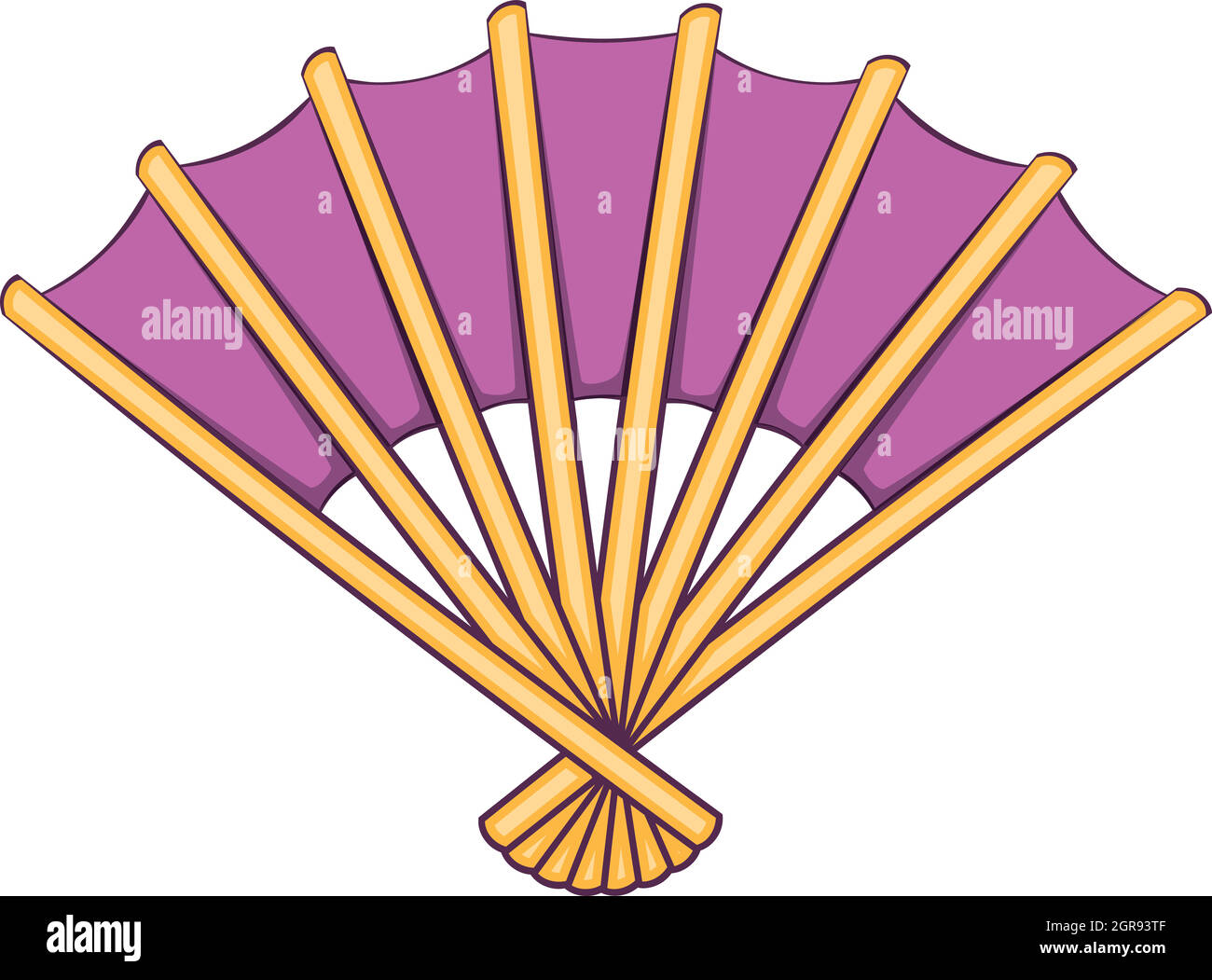 Fan icon, cartoon style Stock Vector Image & Art - Alamy
