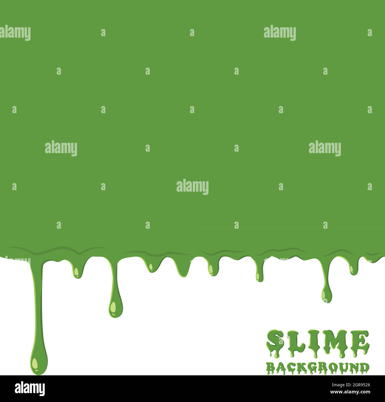 Green splat slime Stock Vector Images - Alamy
