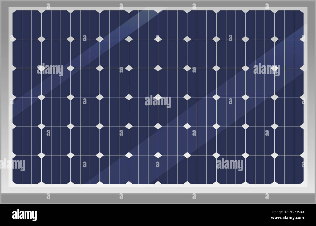Battery solar panel on Stock Vector Images - Alamy
