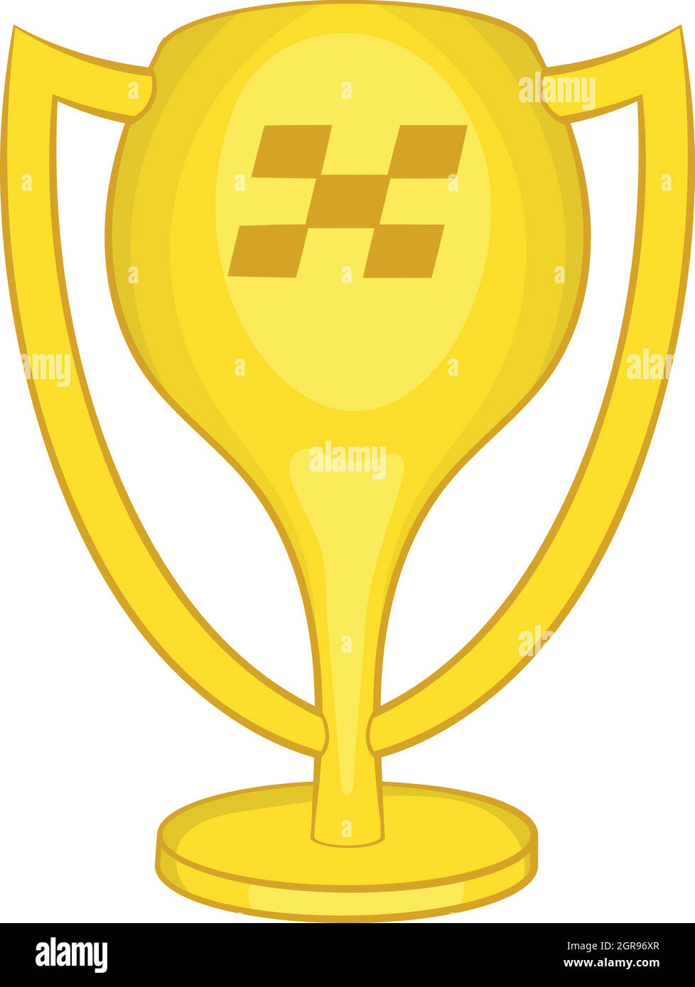 Winning cup isolated cartoon hi-res stock photography and images - Alamy