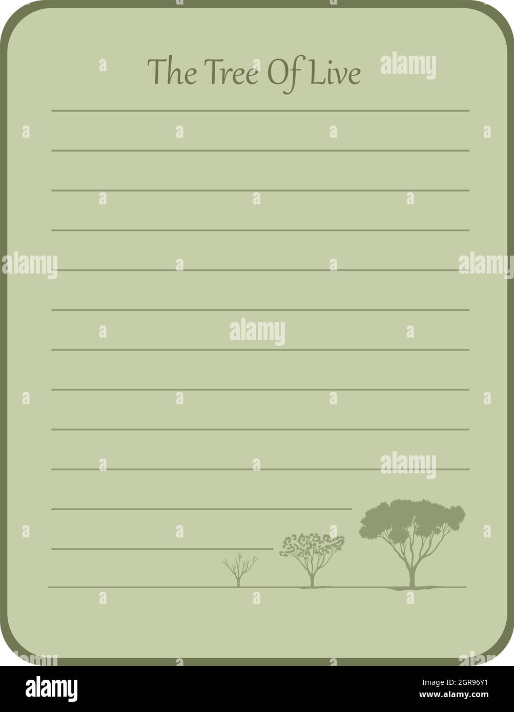 Live tree Stock Vector Images - Alamy