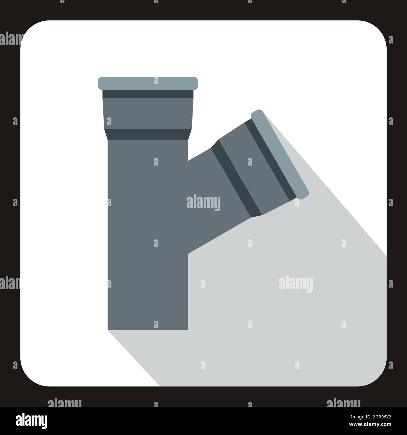 Plastic pipe connection icon hi-res stock photography and images - Alamy