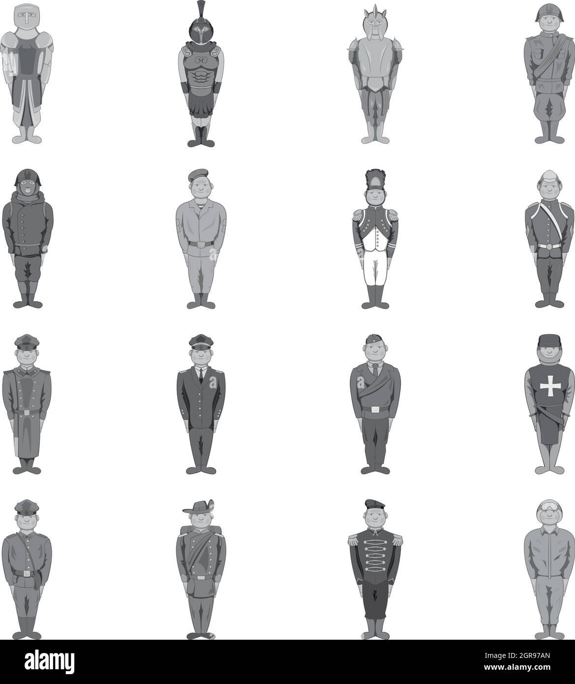 Military army soldiers uniform icons set Stock Vector Image & Art - Alamy Military army soldiers uniform icons set Stock Vector Image & Art - Alamy