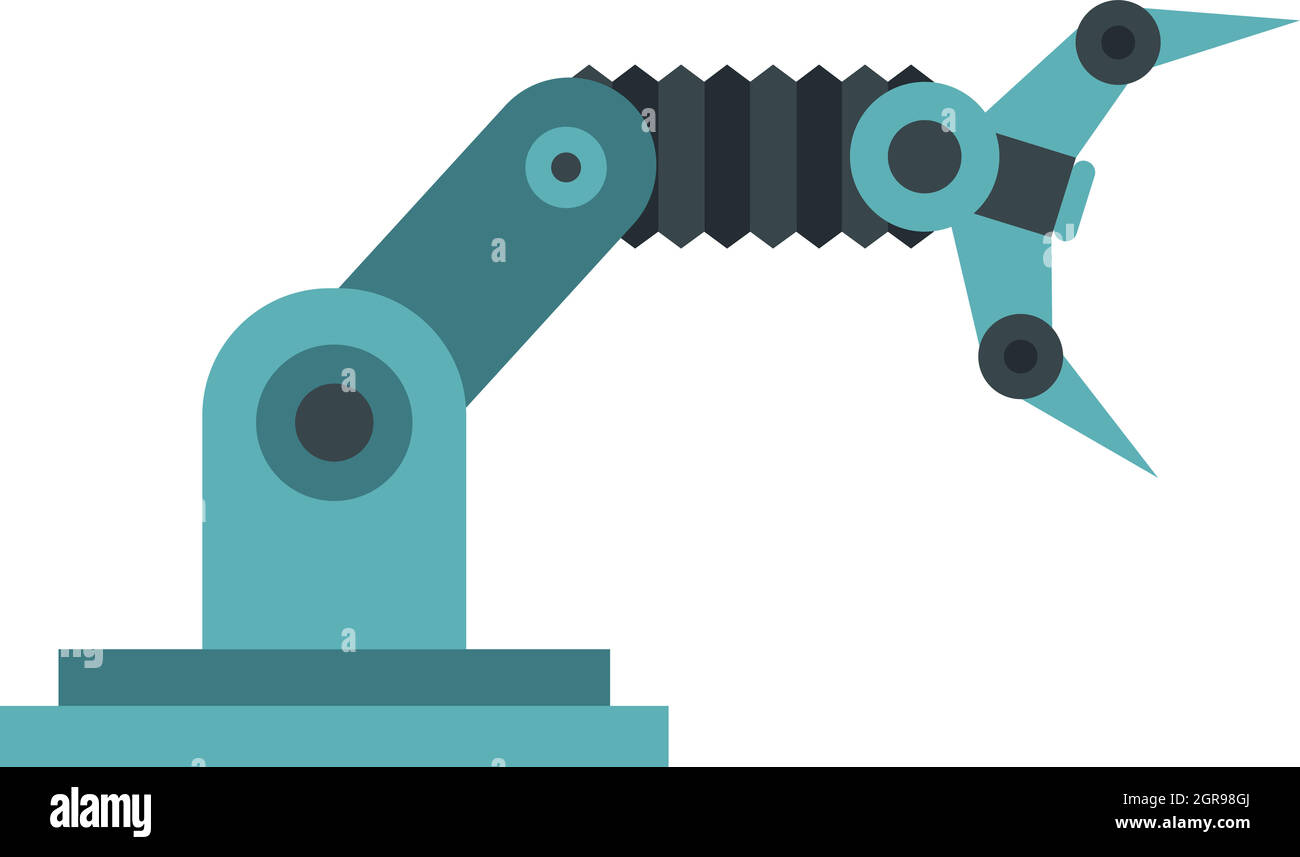 Robotic hand arm computer Stock Vector Images - Alamy