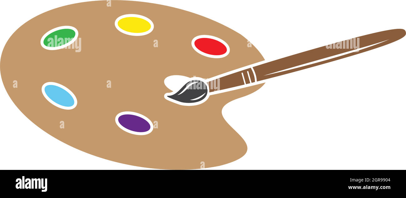 Vector illustration house paint hi-res stock photography and images - Alamy