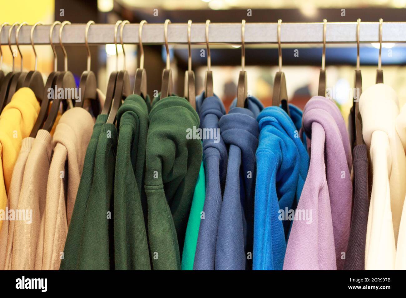 Sports clothing hangers hi-res stock photography and images - Alamy