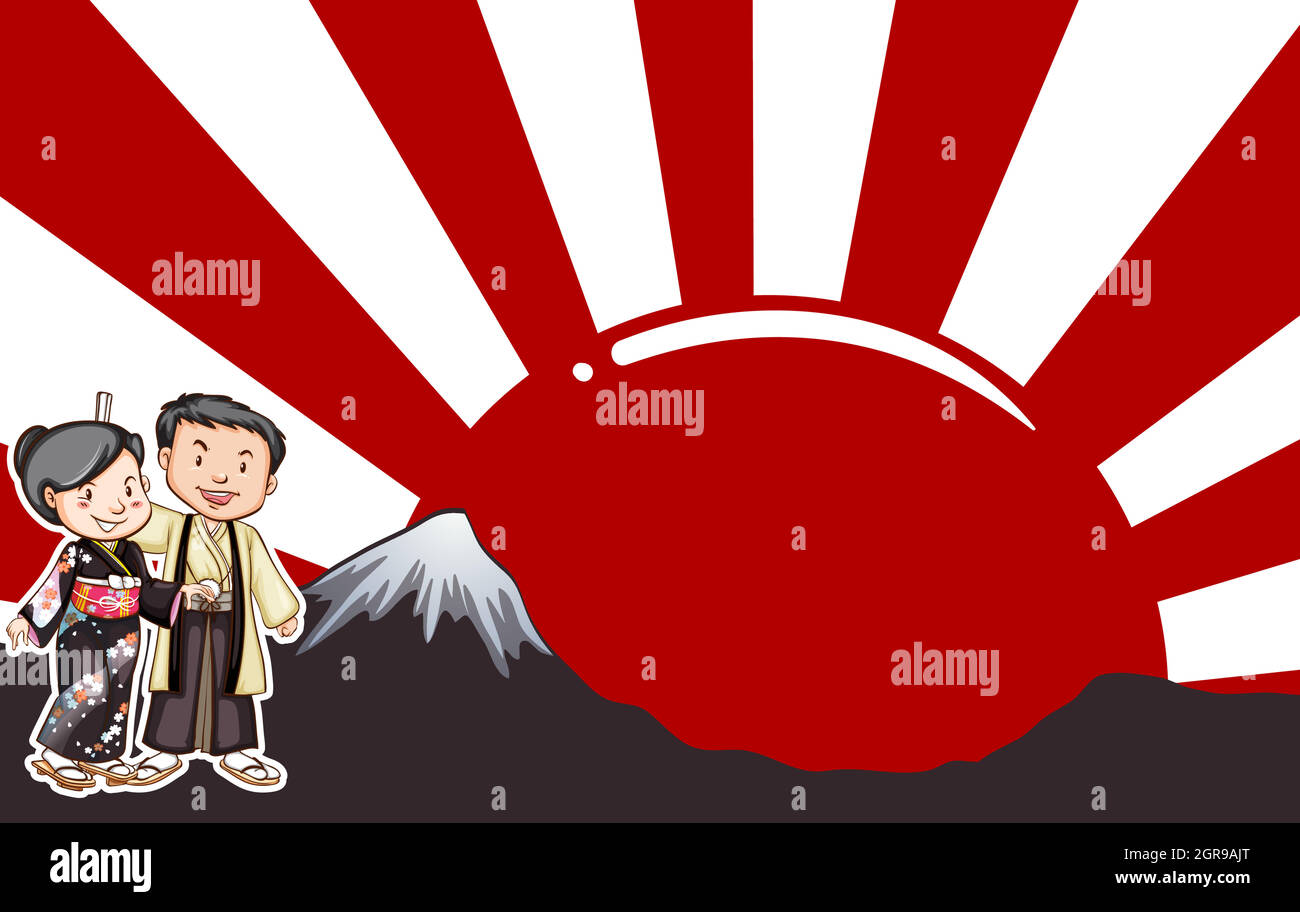 Japanese rising sun symbol hi-res stock photography and images - Alamy