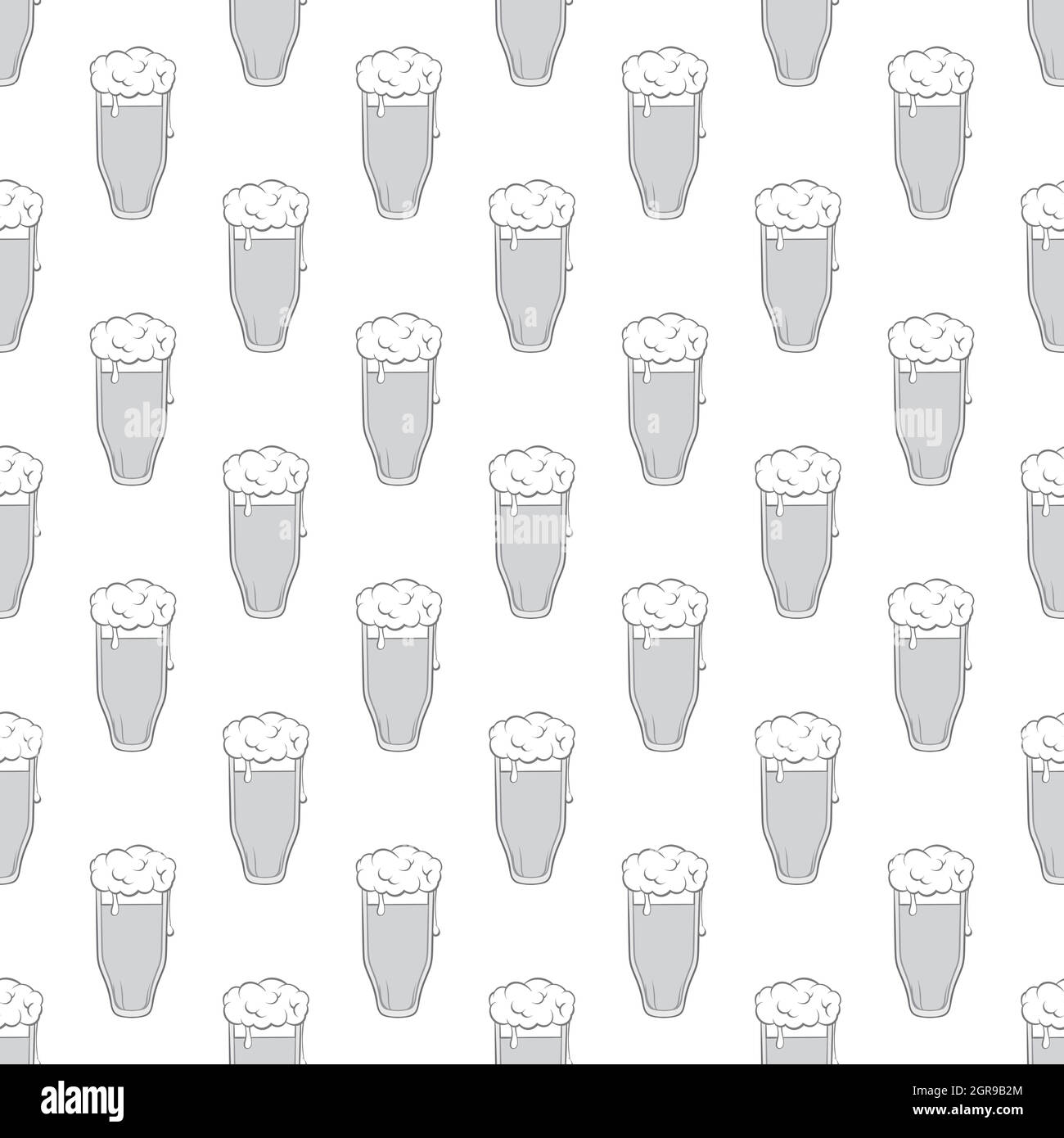 Glass beer background Black and White Stock Photos & Images - Alamy