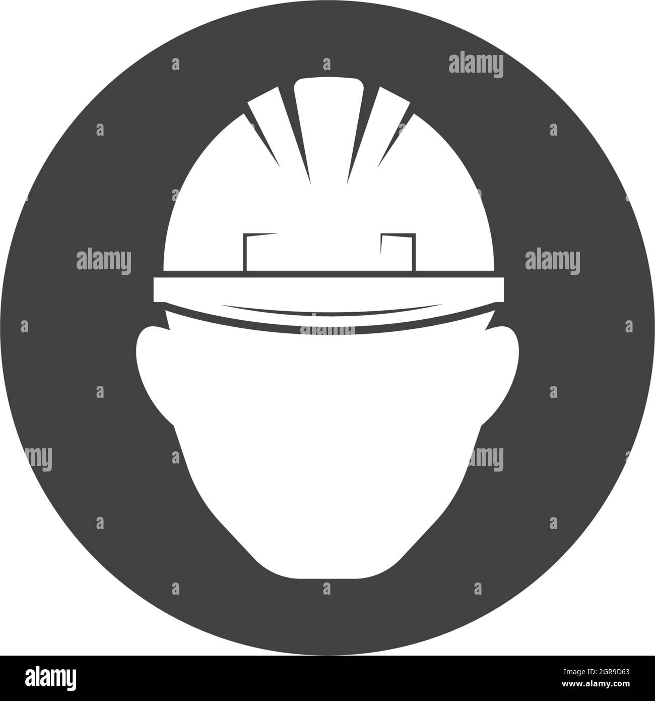 worker helmet vector illustration design Stock Vector Image & Art - Alamy