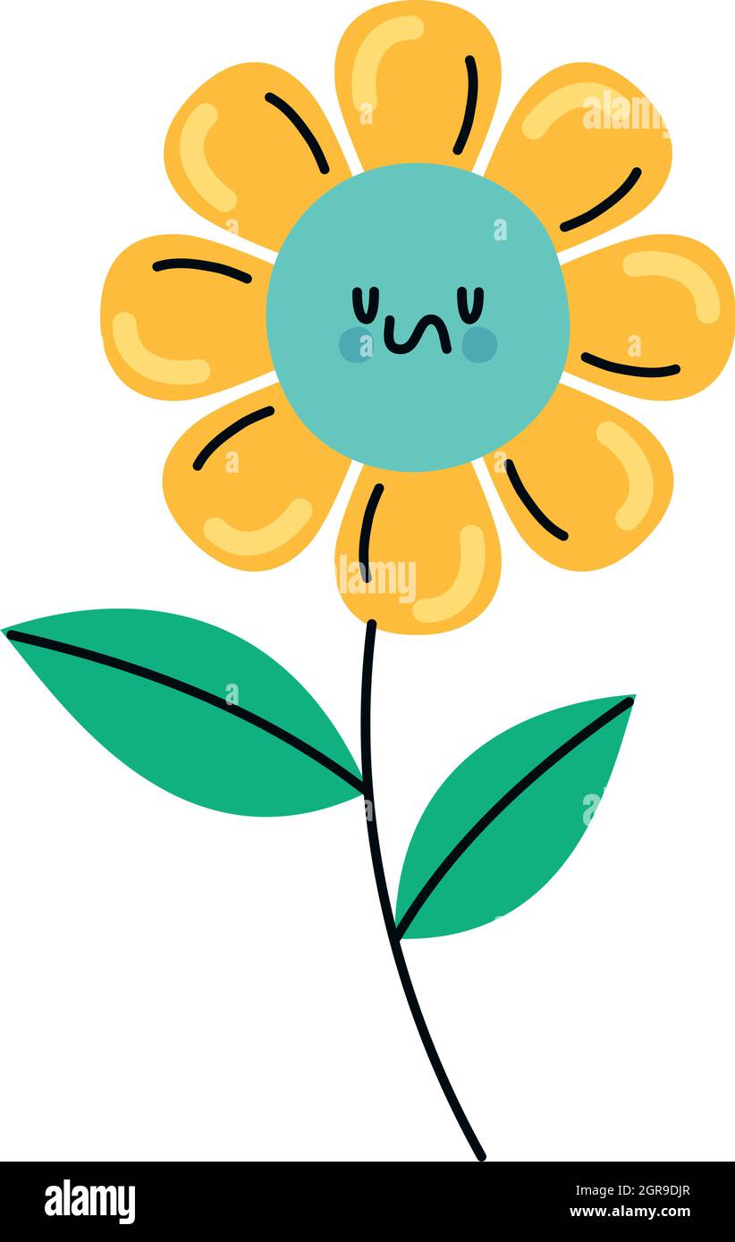 angry flower design Stock Vector Image & Art - Alamy