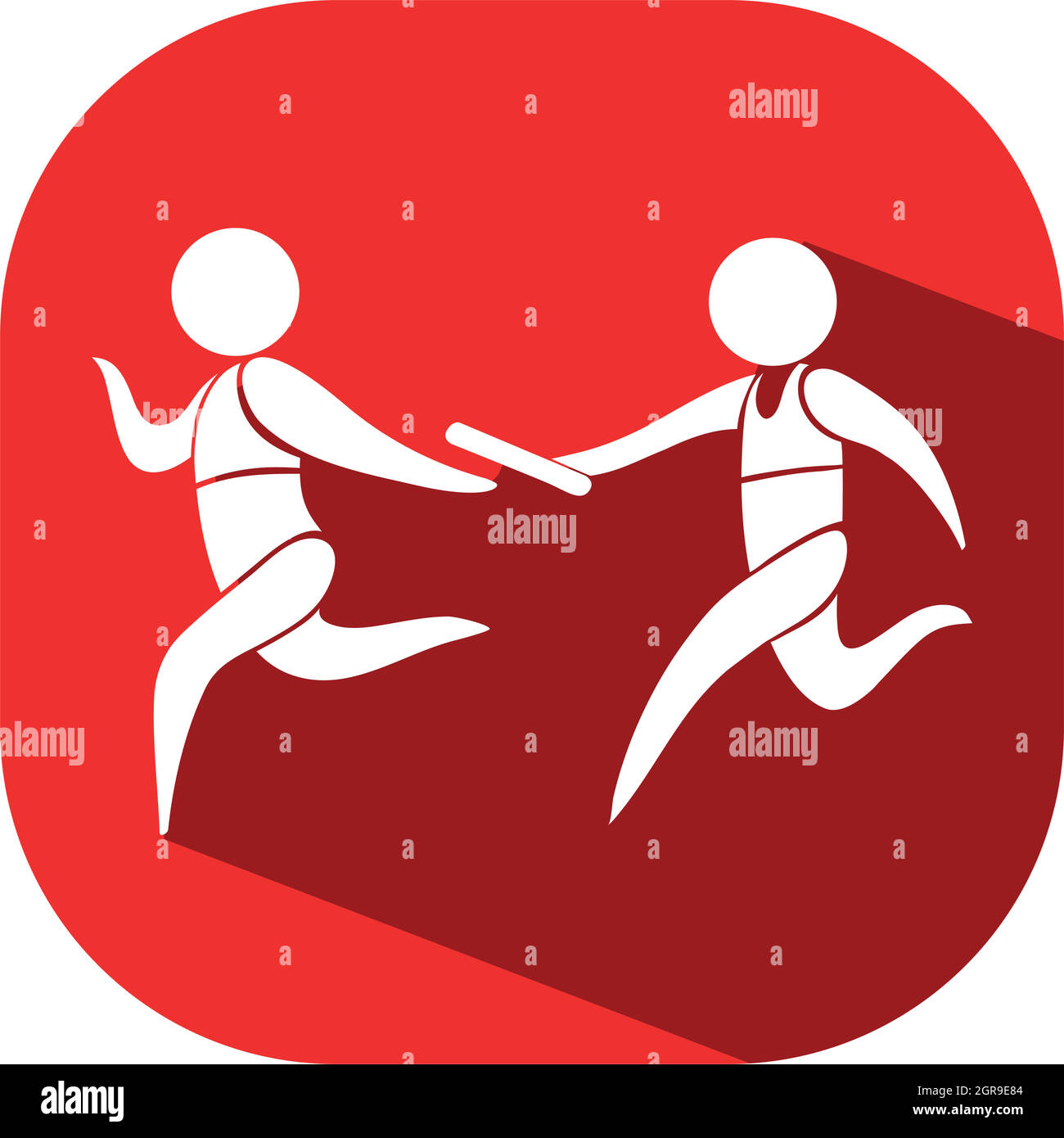 Relay race symbol hi-res stock photography and images - Alamy
