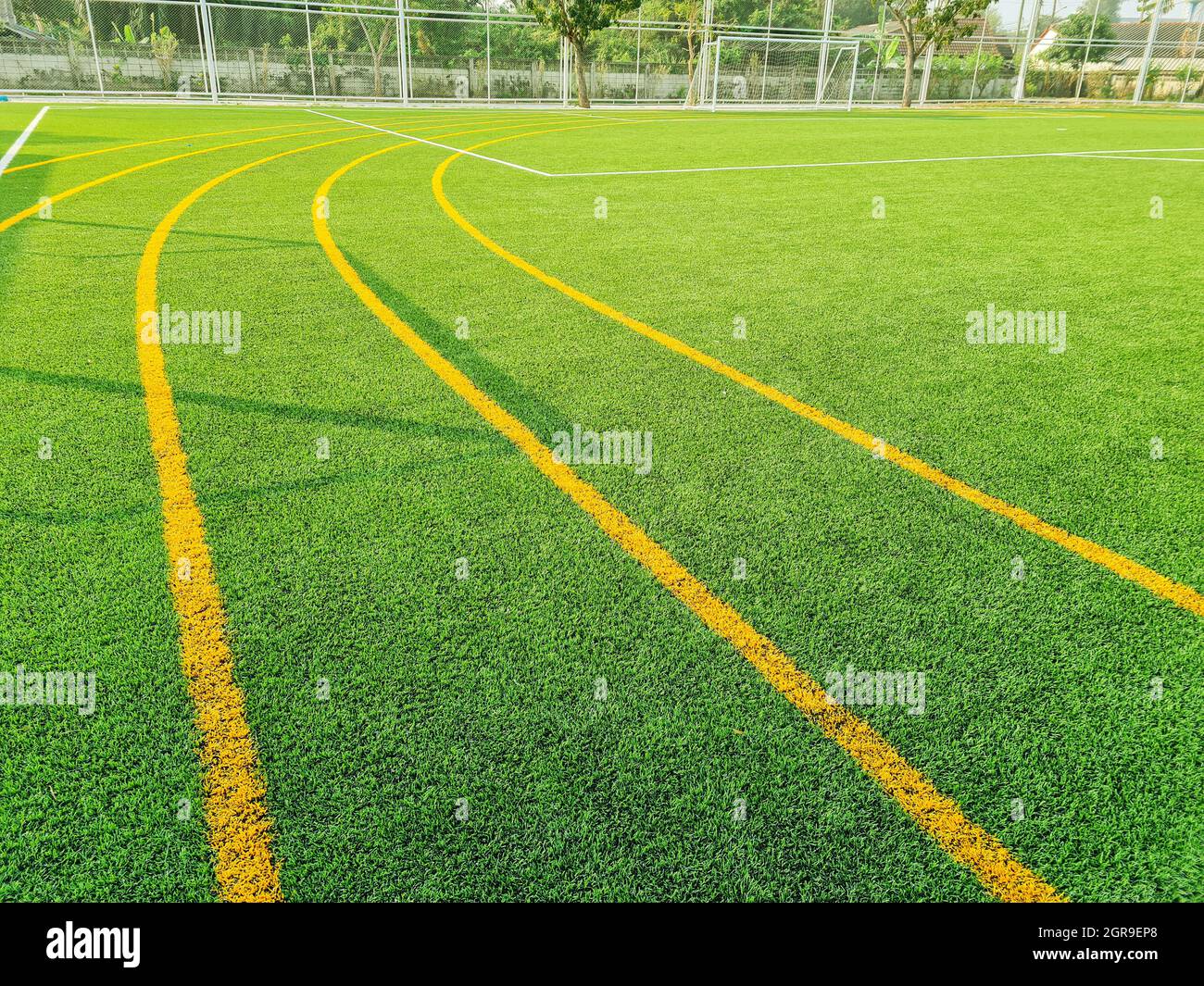 Net sports equipment football specific stadium hi-res stock photography ...