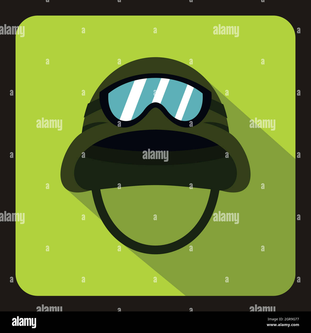 Army helmet vector Stock Vector Images - Alamy