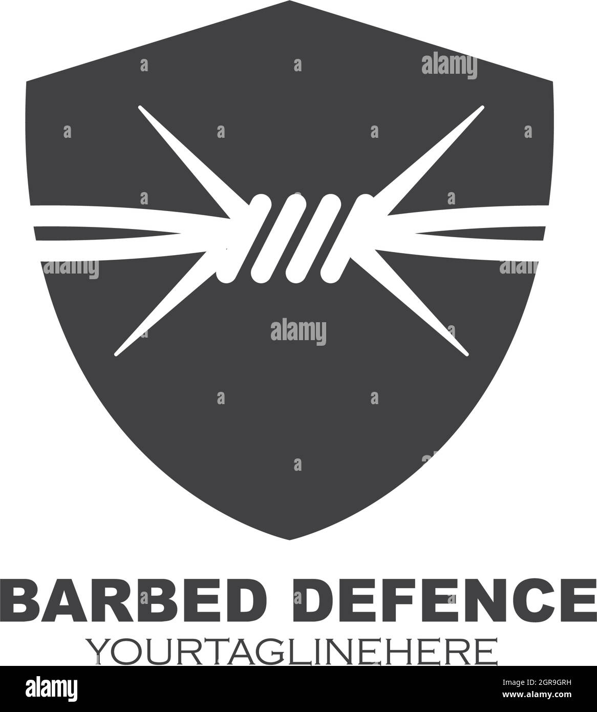 Shield barrier Stock Vector Images - Alamy