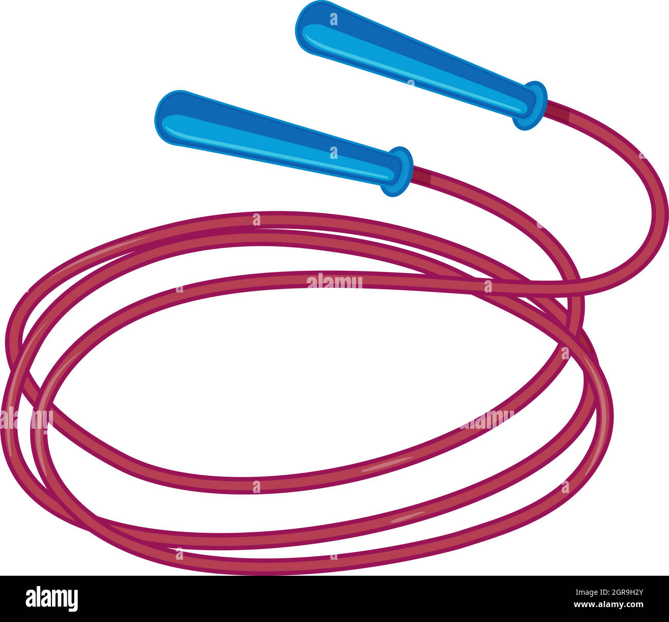 Jumprope in pink color Stock Vector Image & Art - Alamy