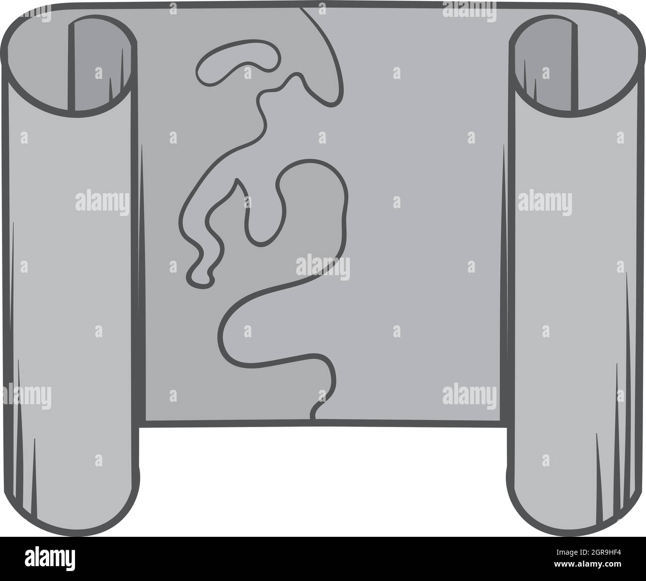 Road map icon, black monochrome style Stock Vector Image & Art - Alamy