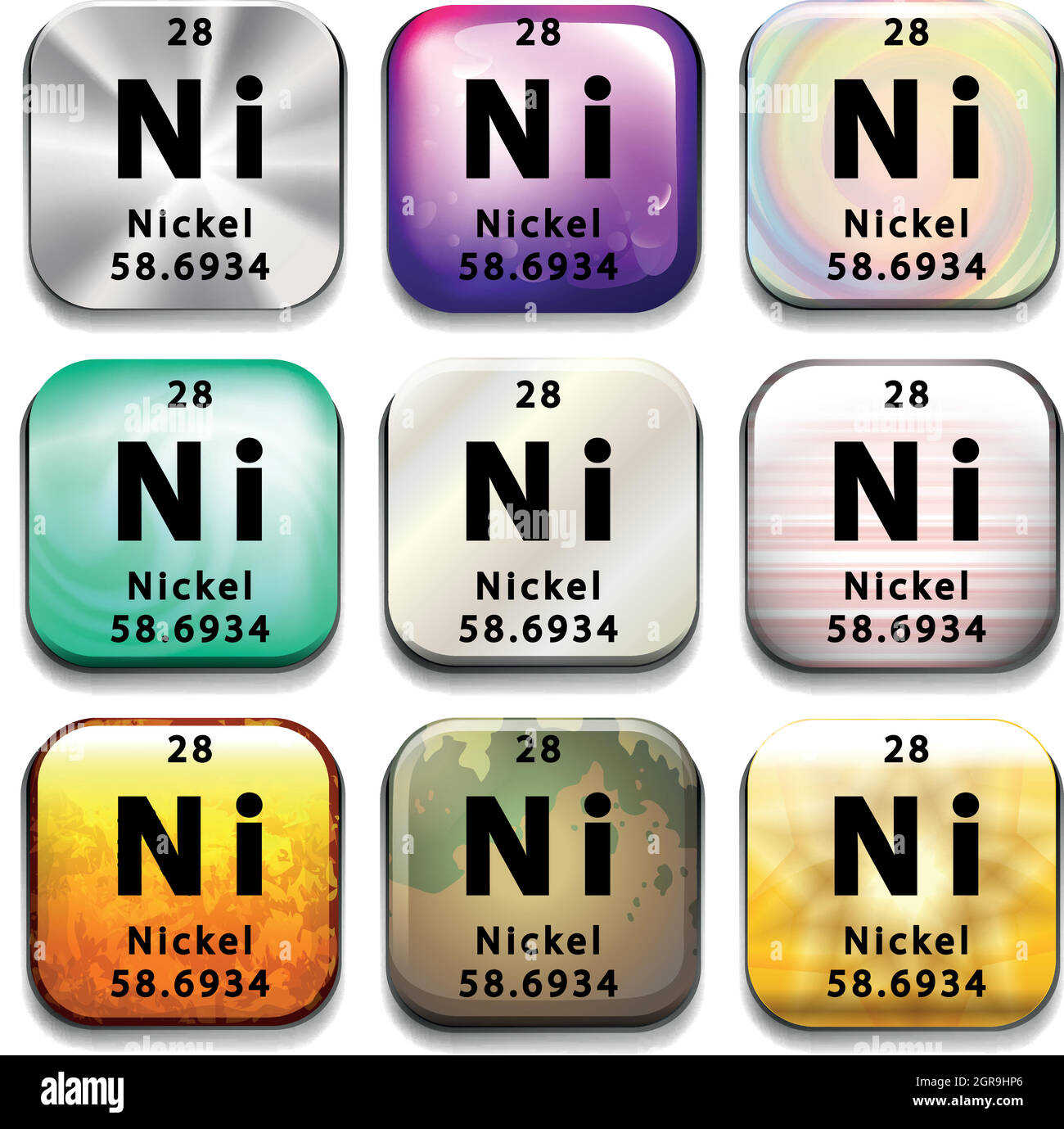 Nickel Atom High Resolution Stock Photography and Images - Alamy