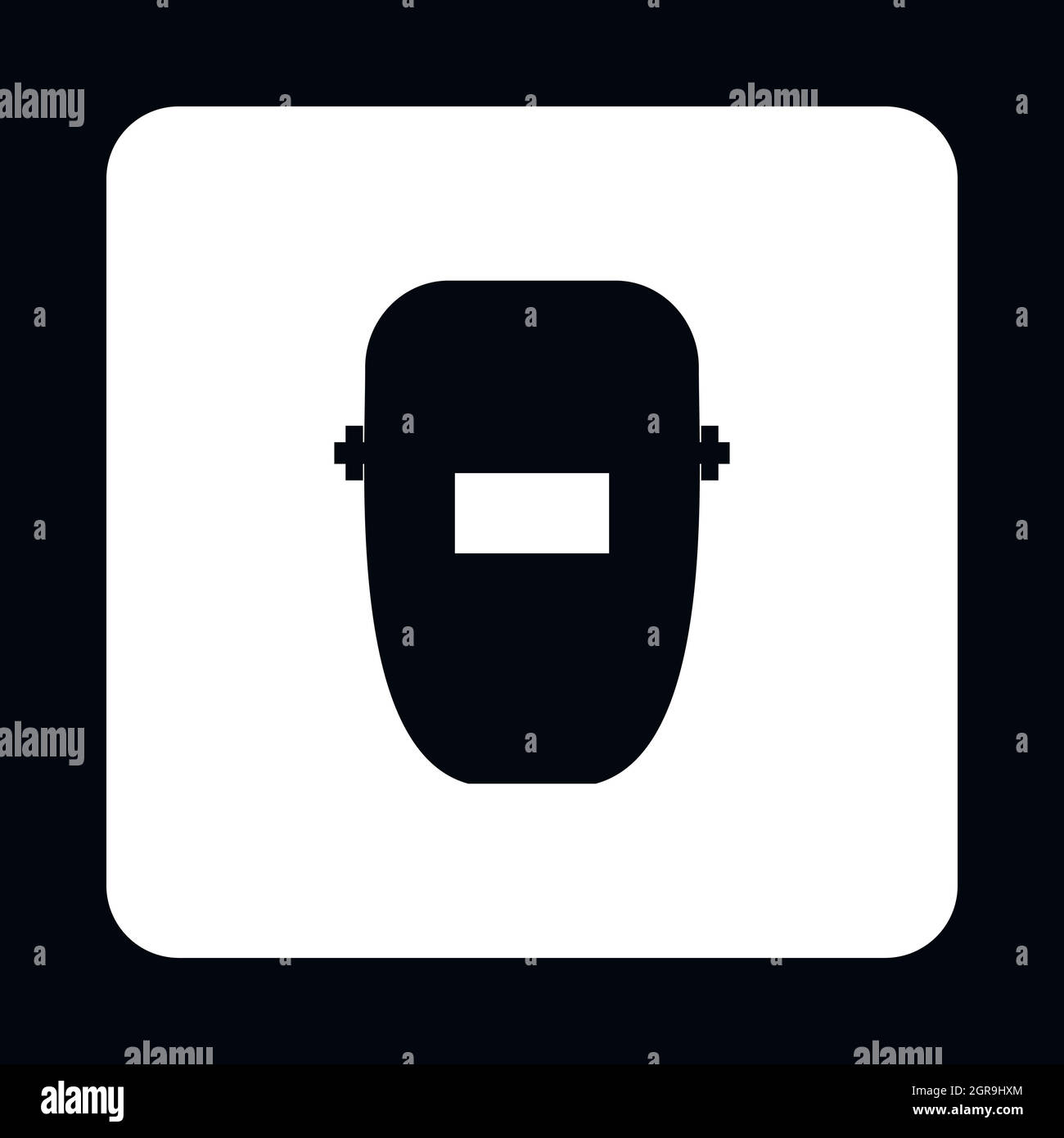 Mask of welder icon, simple style Stock Vector Image & Art - Alamy