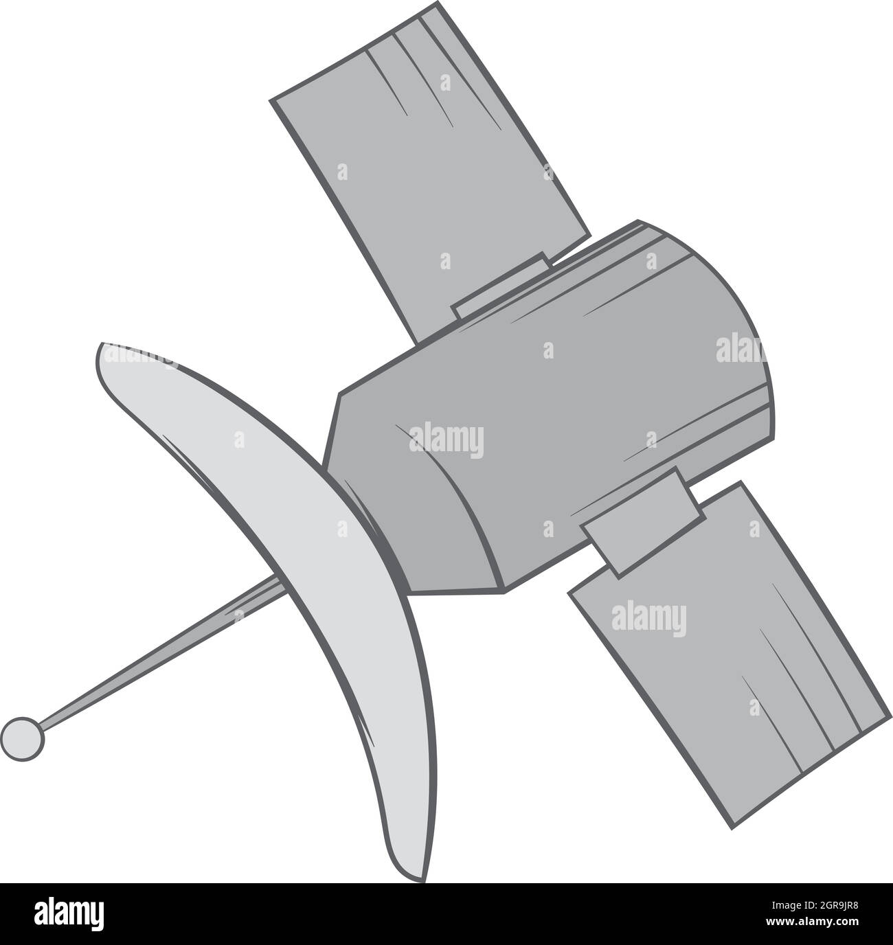 Satellite antenna drawing communication hi-res stock photography and ...