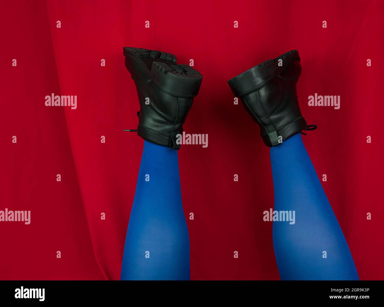 Boots upside down hi-res stock photography and images - Alamy