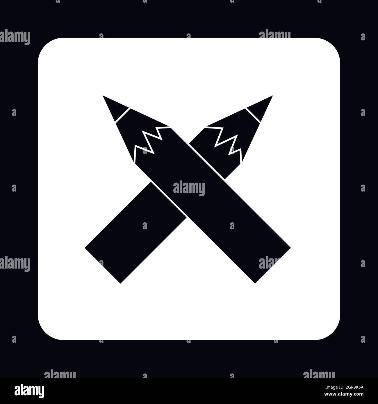 Pencils symbol hi-res stock photography and images - Alamy