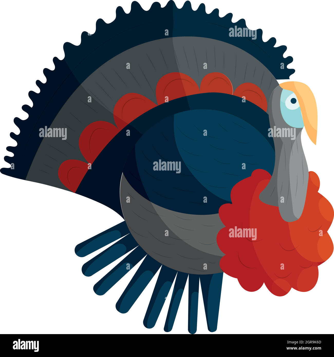 Turkey icon, cartoon style Stock Vector Image & Art - Alamy