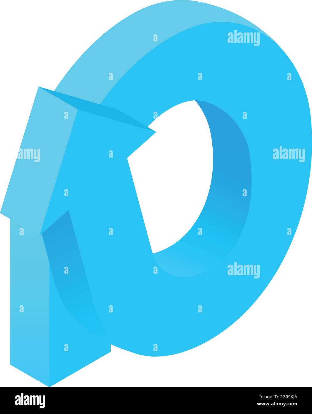 Round arrow icon, cartoon style Stock Vector Image & Art - Alamy