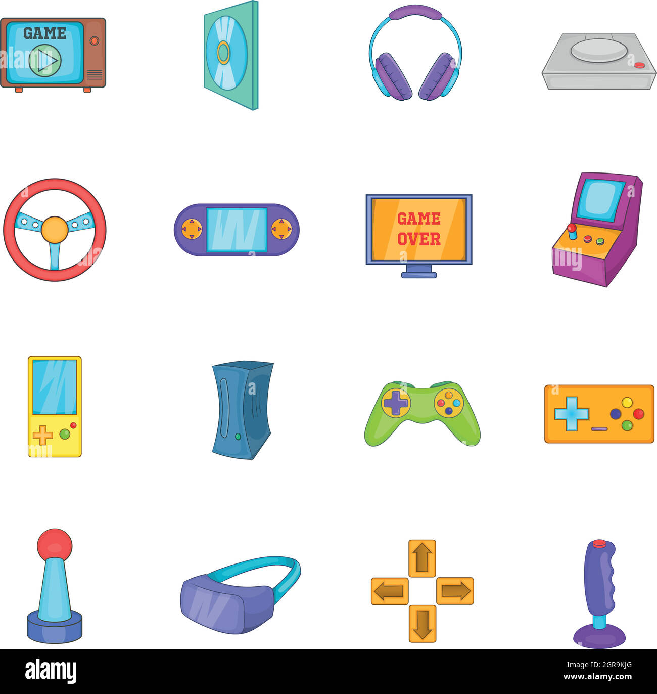 Video game icons hi-res stock photography and images - Alamy