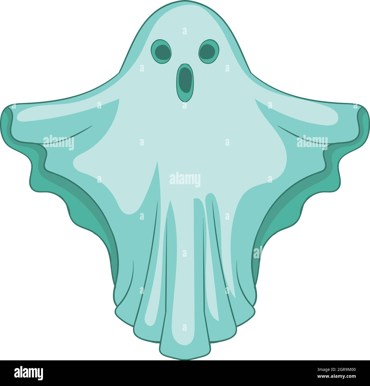 Ghost horror icon vector Stock Vector Images - Alamy