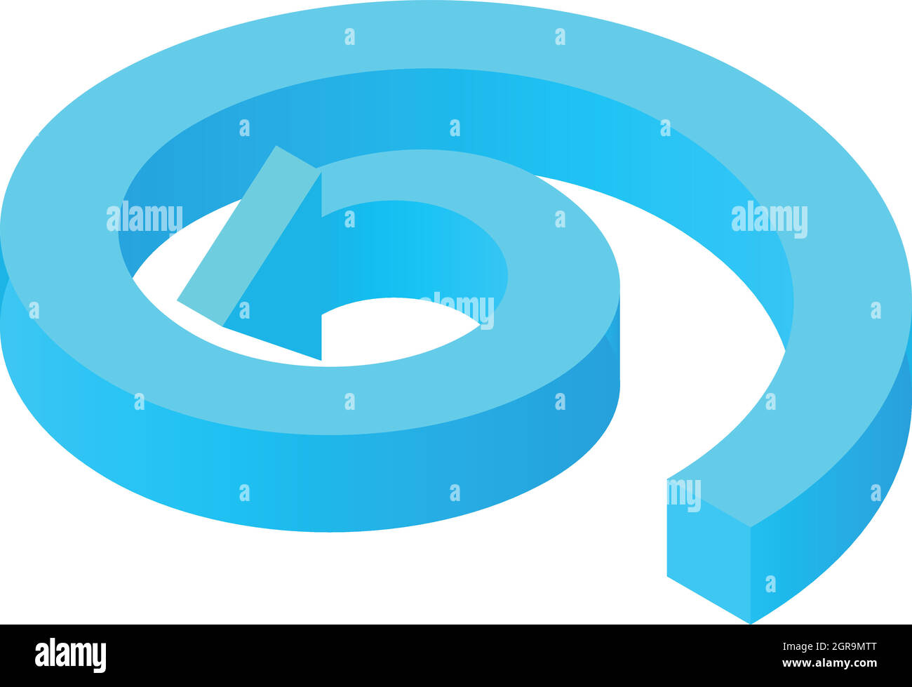 Circular arrow icon, cartoon style Stock Vector Image & Art - Alamy