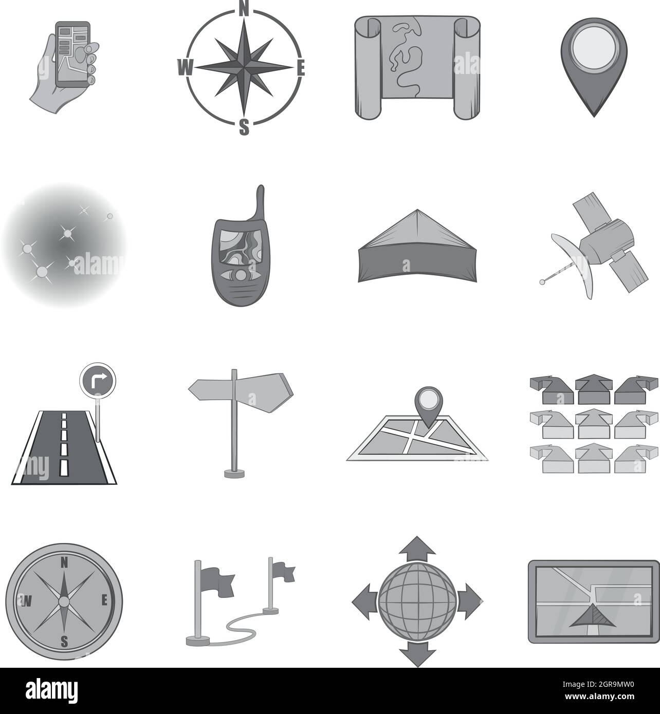 Topography black Cut Out Stock Images & Pictures - Alamy