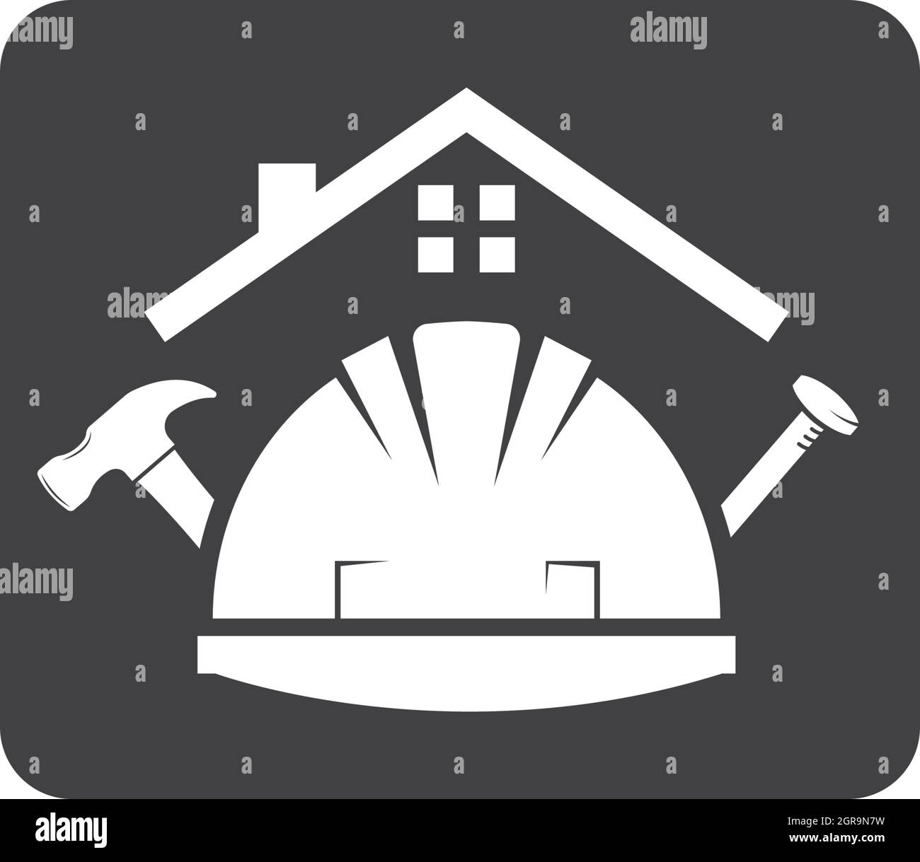 worker helmet vector illustration design Stock Vector Image & Art - Alamy