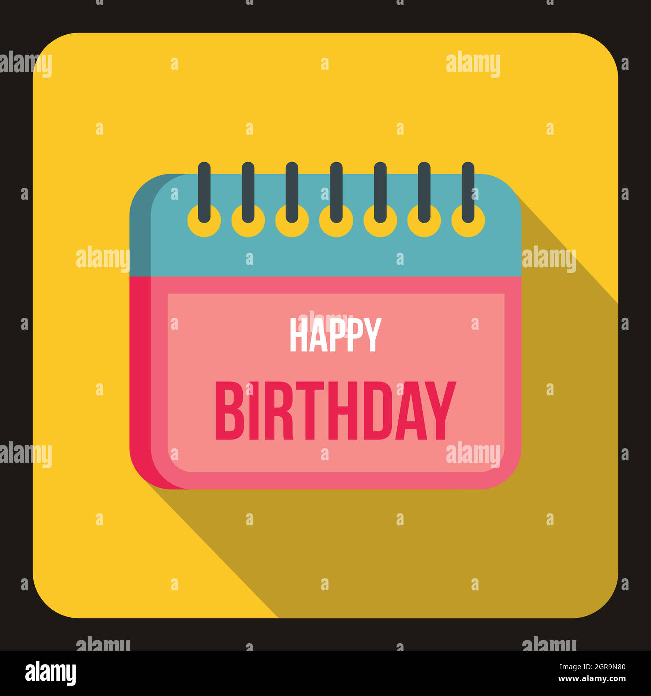 Birthday date calendar Stock Vector Images - Alamy