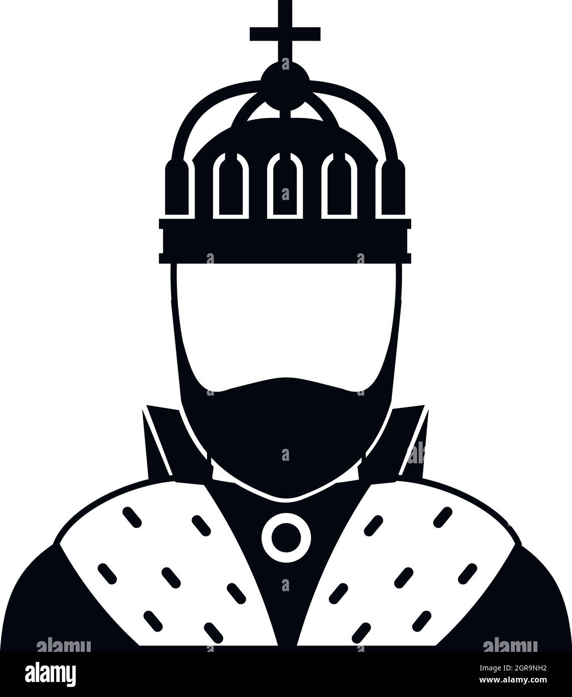 King icon in simple style Stock Vector Image & Art - Alamy