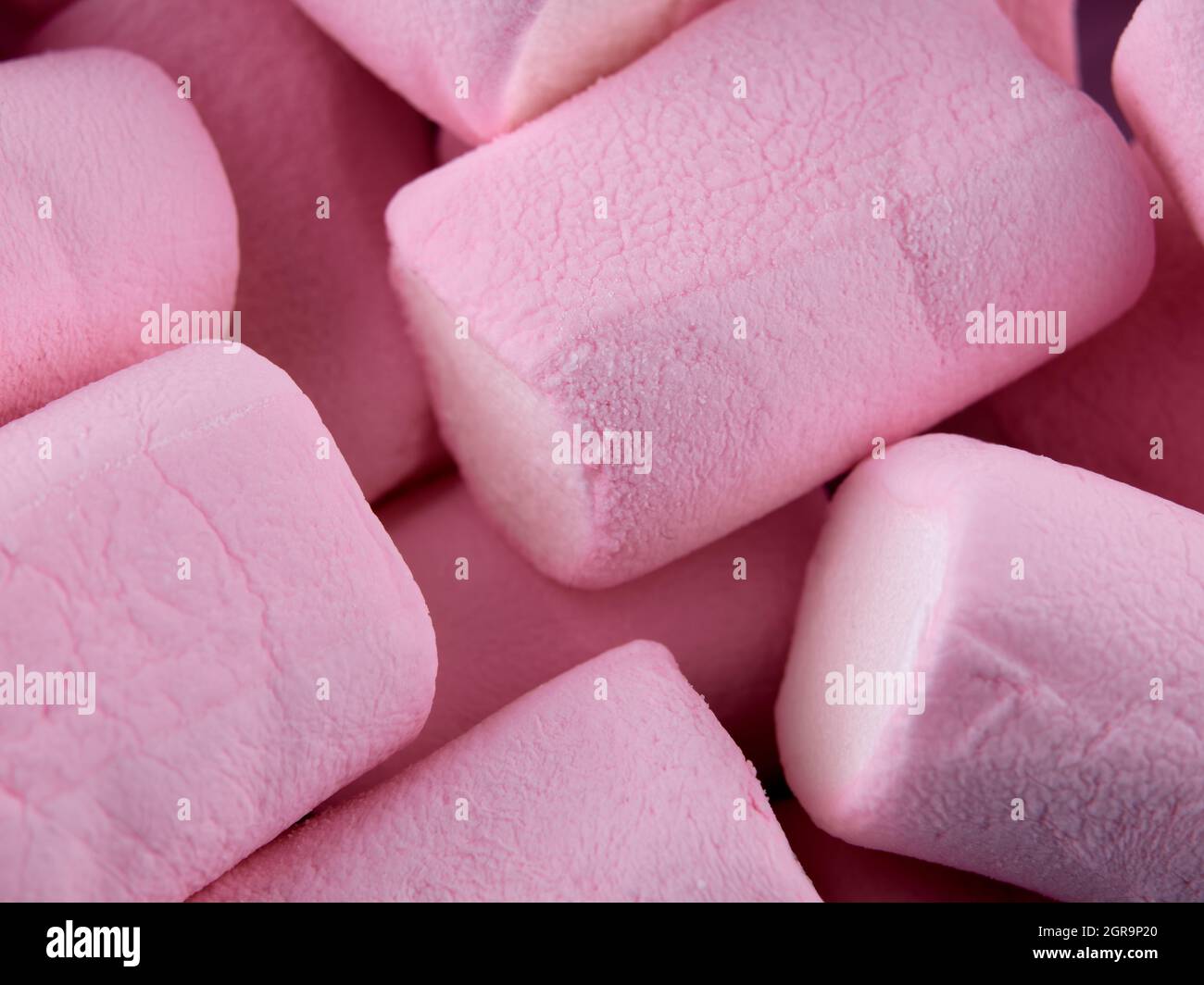 marshmallow pink background Stock Photo - Alamy