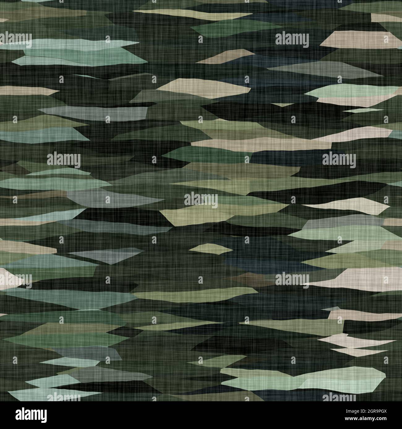 Camouflage dark underbrush wood style texture material. Seamless ...