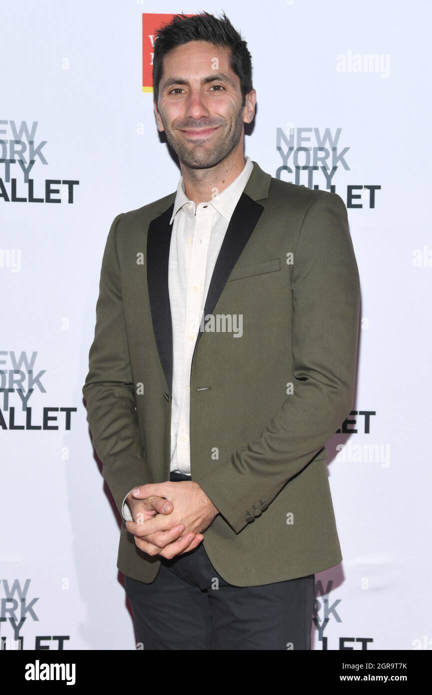 New York, USA. 30th Sep, 2021. Nev Schulman attends the New York City ...